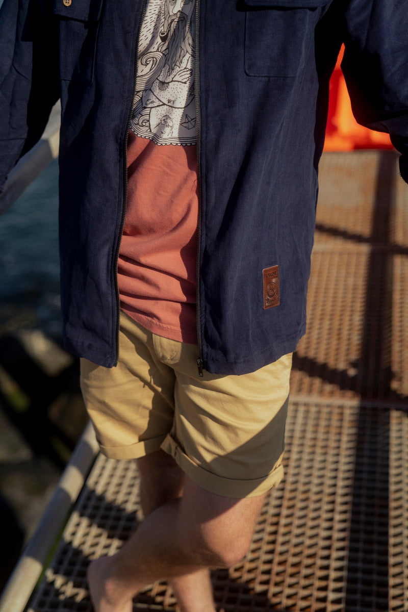 Nordberg Shirt Jacket (Navy) – Frozen Palm Tree