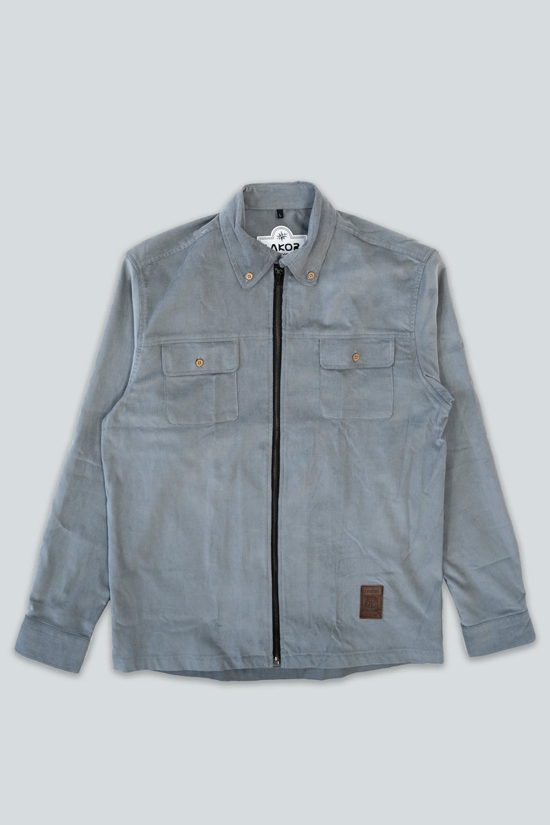 Nordberg Shirt Jacket (Grey) – Frozen Palm Tree