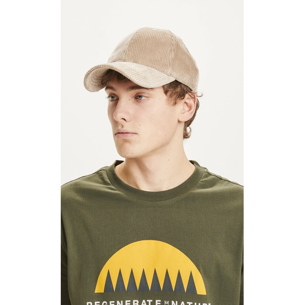 Knowledge Cotton Apparel 8 Wales Corduroy cap Tuffet – Frozen Palm Tree